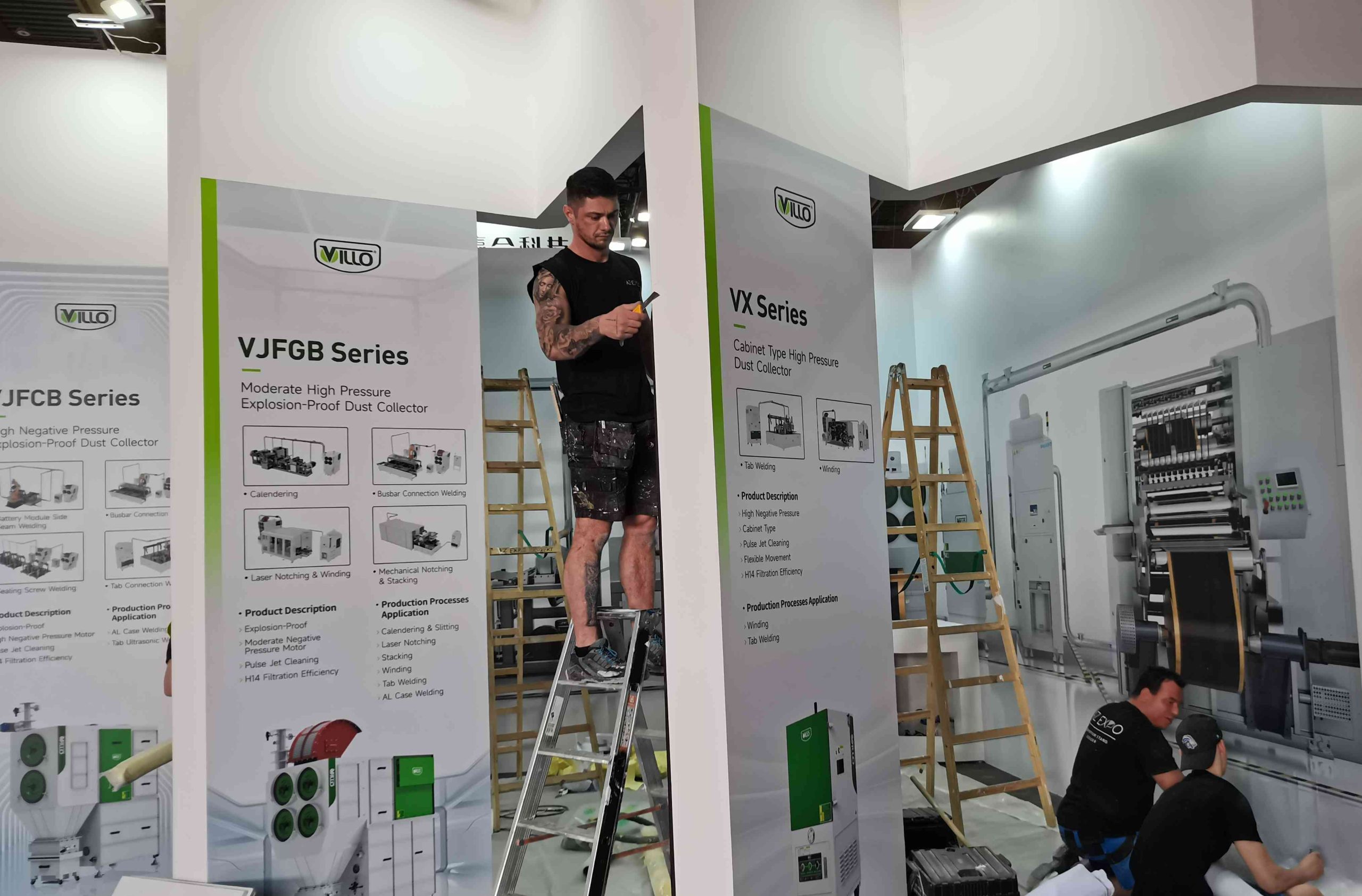 VILLO Showcases Filtration Solutions at Battery Show Europe