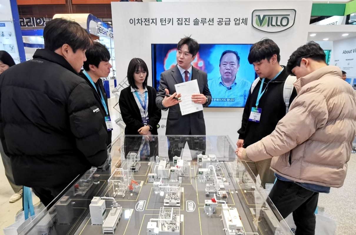 Industrial Filtration Solutions at InterBattery 2024 | Villo