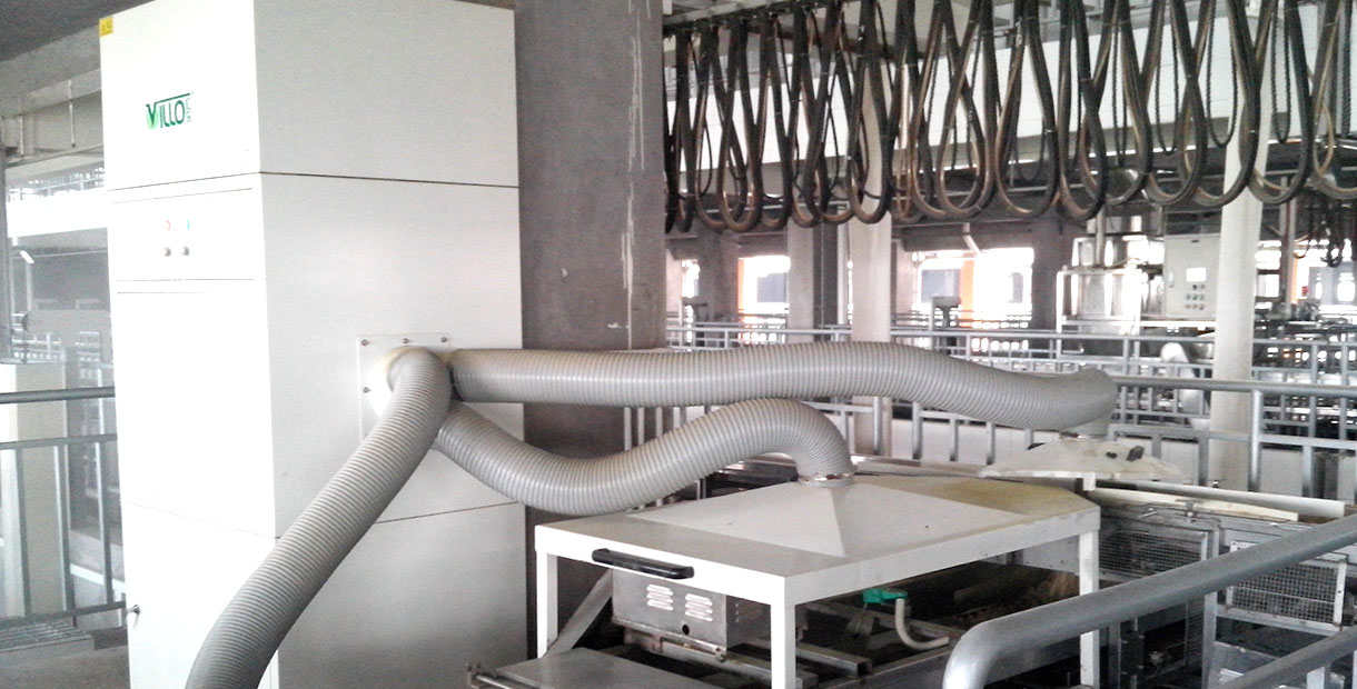Effective Dust Control for Food Processing | Villo