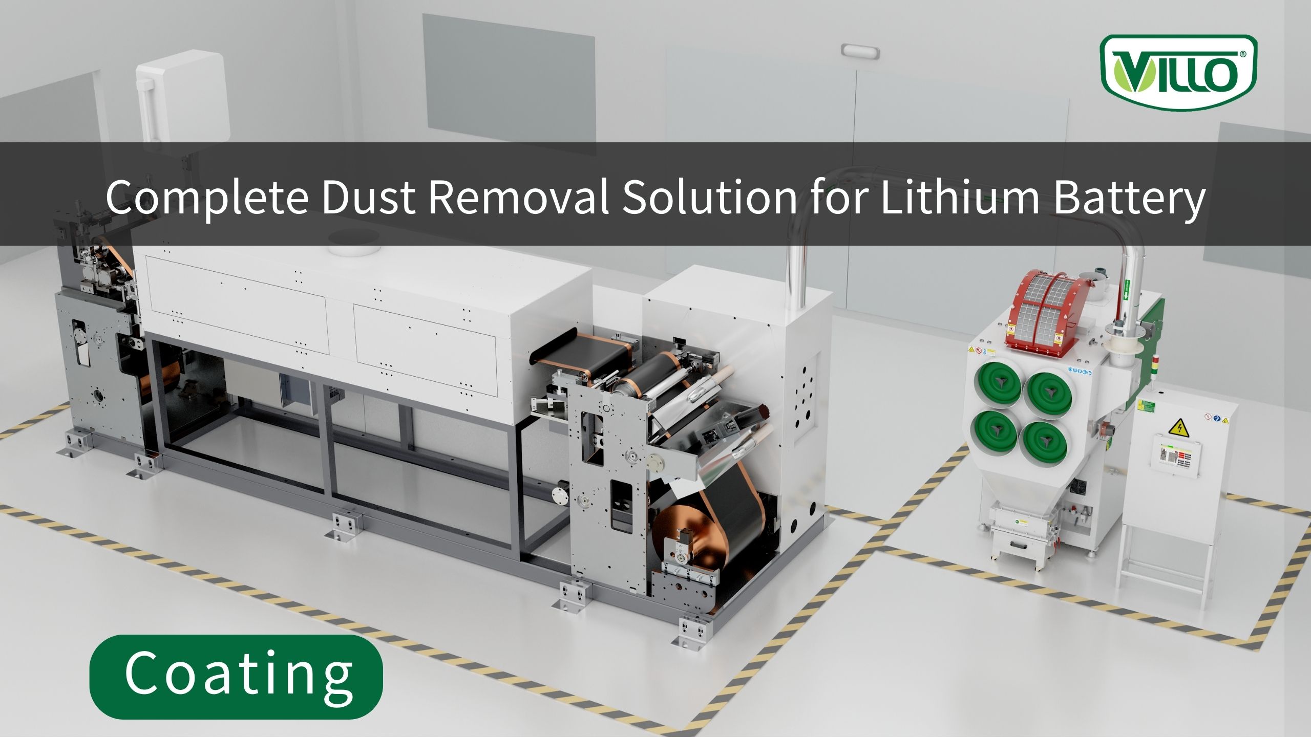 Dust Collection Solutions for Electrode Coating | Villo