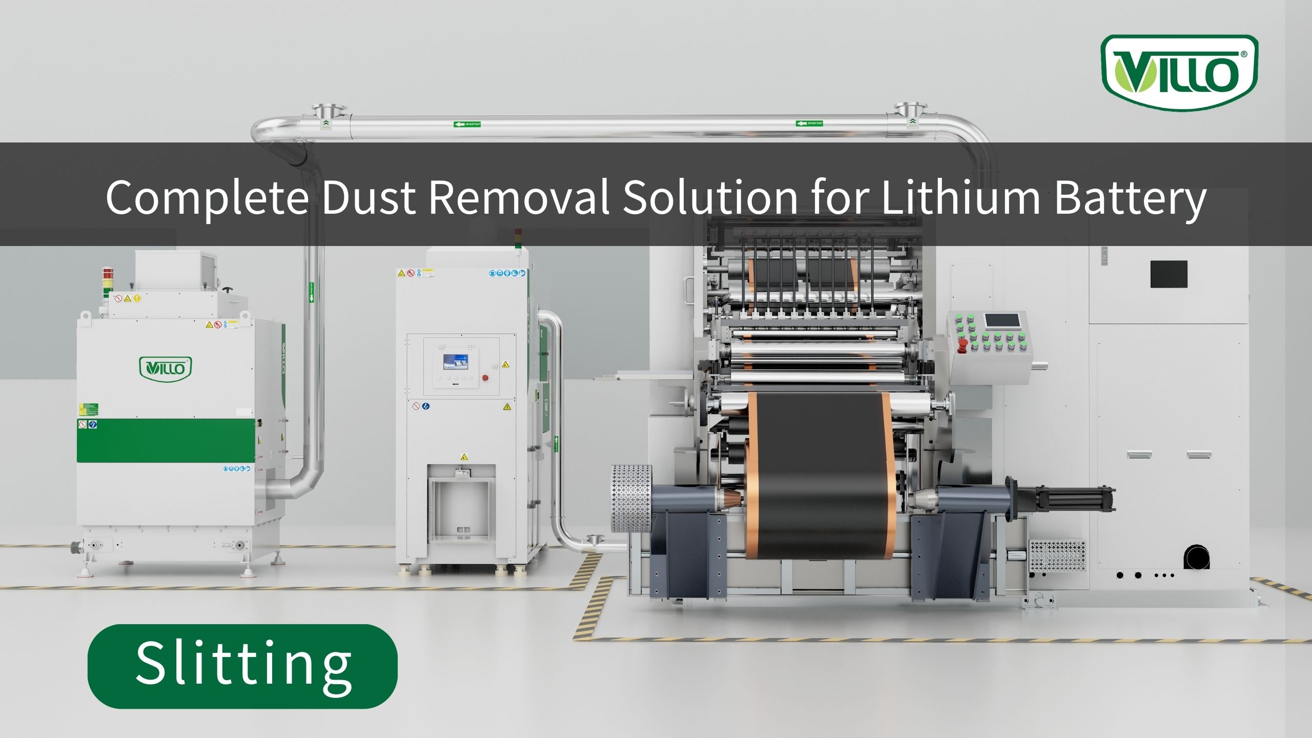 Effective Dust Collection for Battery Slitting | Villo