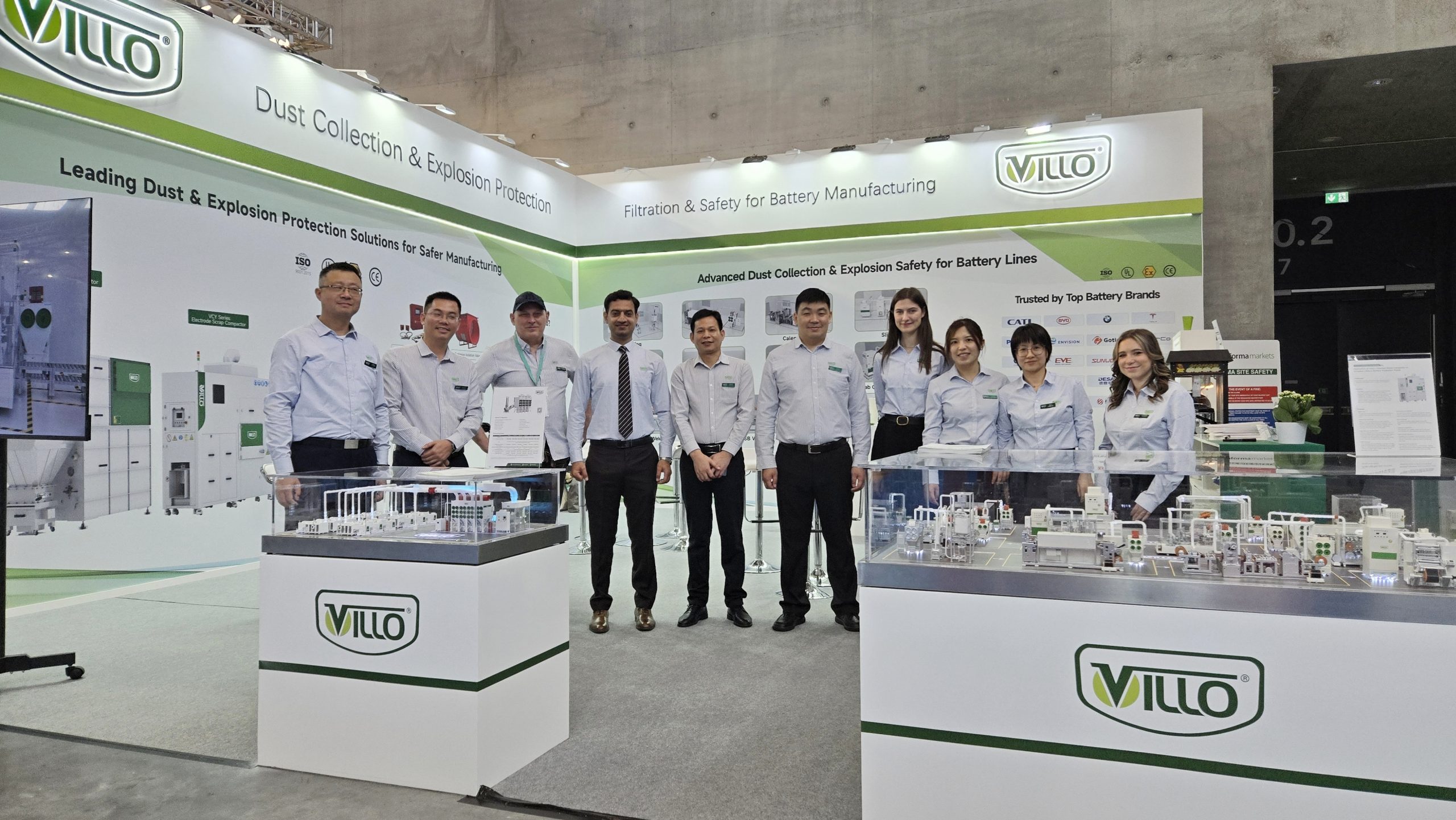 Villo Makes a Strong Impression at The Battery Show Europe - VILLO